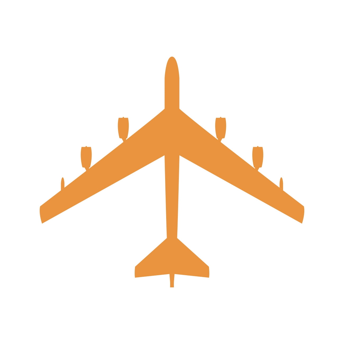 B-52 Stratofortress Sticker Decal Die Cut - Self Adhesive Vinyl ...