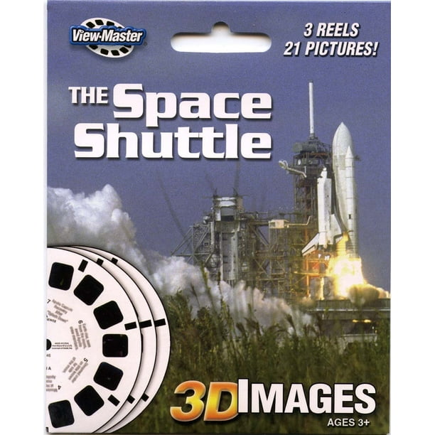 ViewMaster 3 Reels SPACE SHUTTLE Classic View-Master - Walmart.com ...