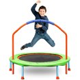 38"/48" Folding Fitness Trampoline – Features an adjustable foam handle ...