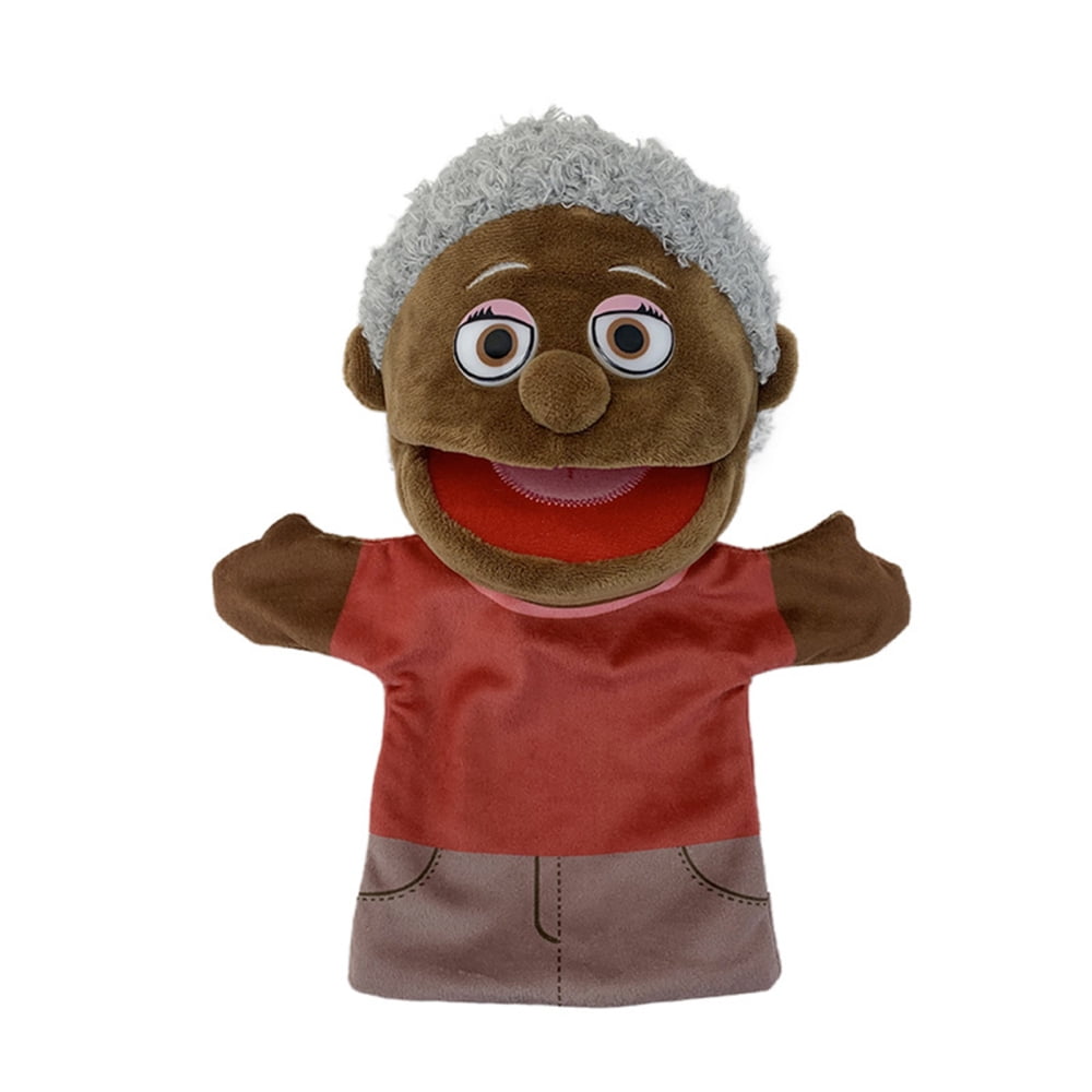 African Family Hand Puppet Plush Toy Children Hand Puppet Plush Toy ...