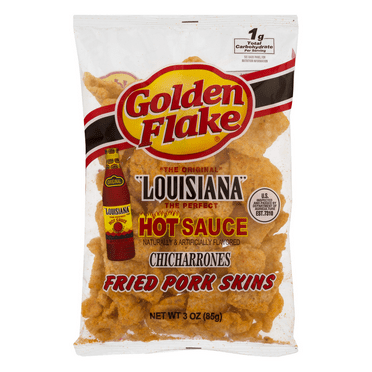 Golden Flake Utz Sweet Heat BBQ Pork Rinds - Chicharrones - Crispy ...