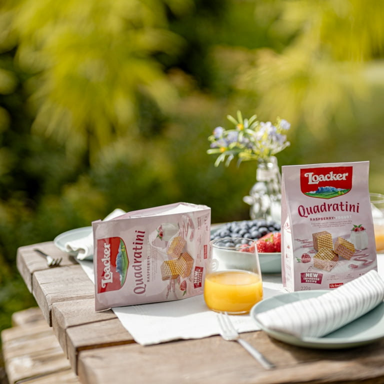 Quadratini Lemon Wafers