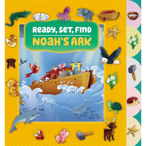 Ready, Set, Find: Ready, Set, Find Noah's Ark (Board book) - Walmart ...