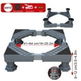 UHIAGREE Mini Refrigerator Stand,Adjustable Washing Machine Base with 4 ...