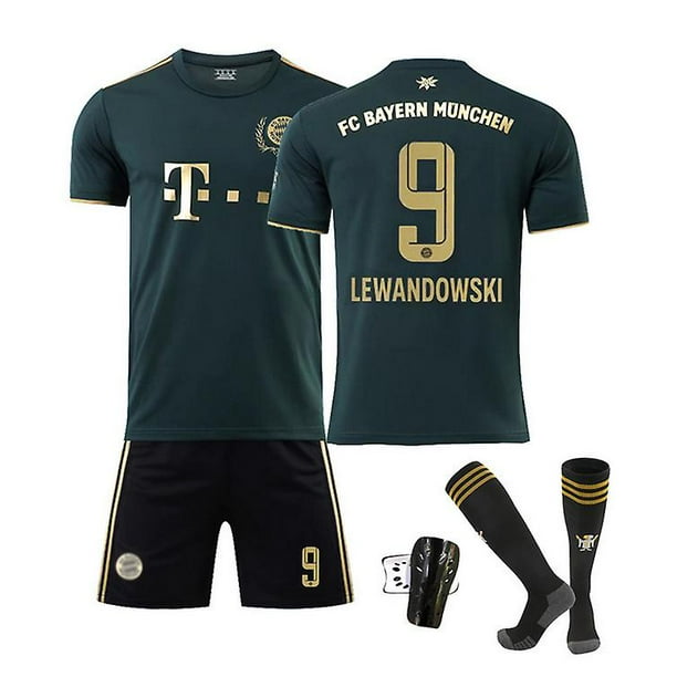 New 2021/2022 Kids Soccer Jersey 9# Lewandowski 10# Sane 25# Muller ...