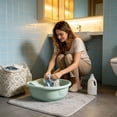 Winter Poetry Upgrade Reinforced Laundry Tub, Plastic Wash Basin, Tub ...