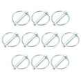 Flash Sale 10 Pcs Pin Ring Clips Carbon Steel Annular Pin Ring Clips ...