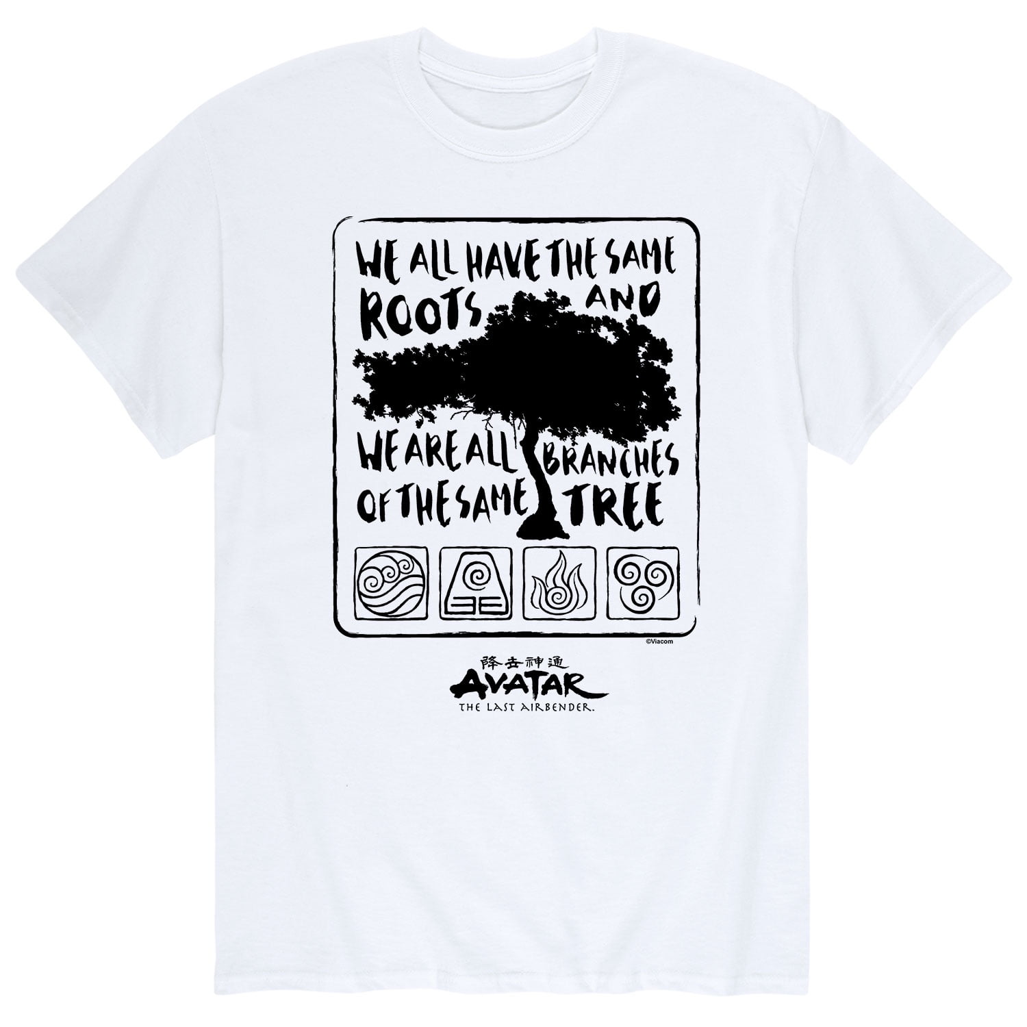 Buy Avatar: The Last Airbender - Team Avatar - Mens Short Sleeve ...