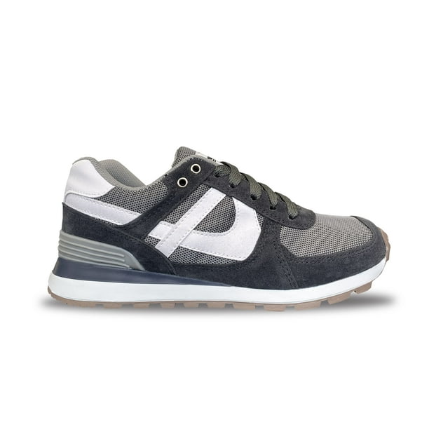Tenis Hombre PANAM Vaiven Gris Oxford | Bodega Aurrera en línea