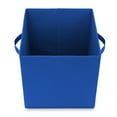 Casafield 6 Set Shelf Organizer Containers Royal Blue 11 Collapsible Fabric Storage Cube
