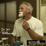 As Seen on TV! MicroTouch Tough Blade Triple Blade Razor with 12 Refill ...