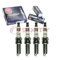 4 pc Autolite Iridium XP XP5703 Spark Plugs for Ignition Wire Secondary Fits select: 2011-2017 ...
