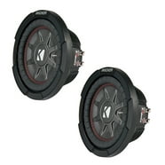 New Kicker 51CWQ104 10-Inch CompQ Series 800 Watts Dual Voice Coil 4 ...