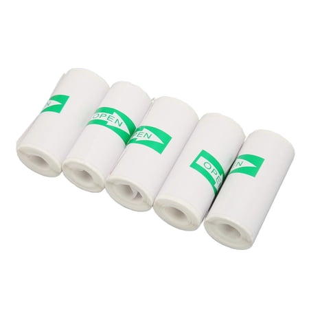 Printer Paper Roll, Multifunction Self Adhesive Refill Compact Durable ...