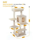 Free Shipping! Vibrant Life 40inch Multi-Level Cat Tree Tower with ...