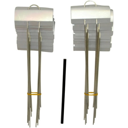 Bosmere Zinc Angled and Secure Permanent Plant Labels, 20 - Walmart.com