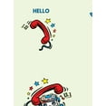 Greetings and Chatter Removable Vinyl Wallpaper By Fisher-Price - Mint ...