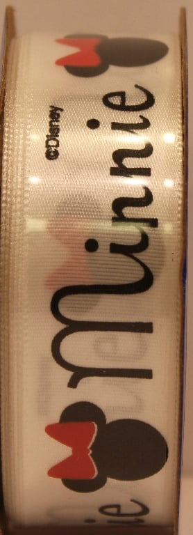 Offray Disney 7/8" Minnie Ribbon, 9-Feet, 1 Each - Walmart.com