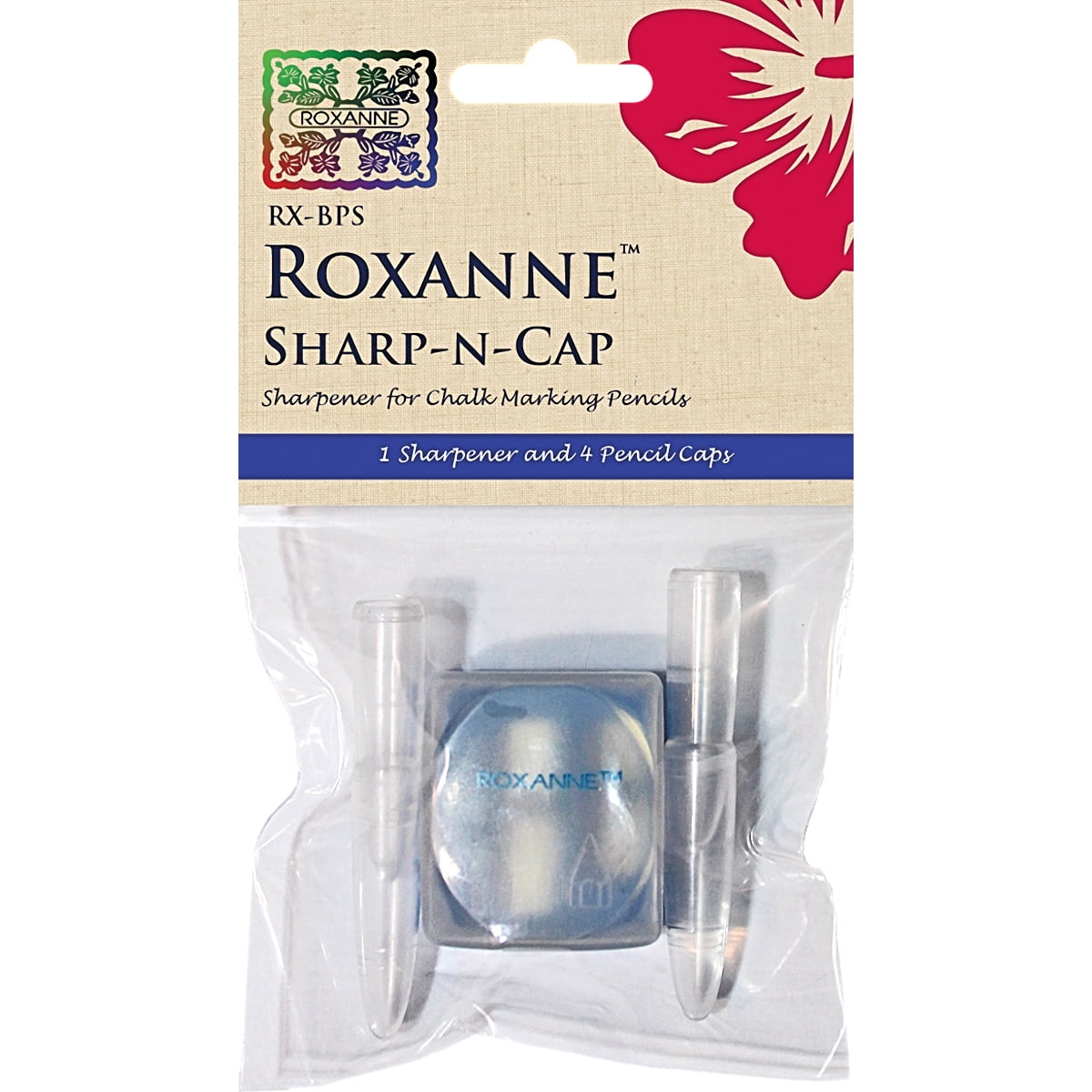 Sharp-N-Cap Pencil Sharpener and 4 Pencil Caps - Walmart.com
