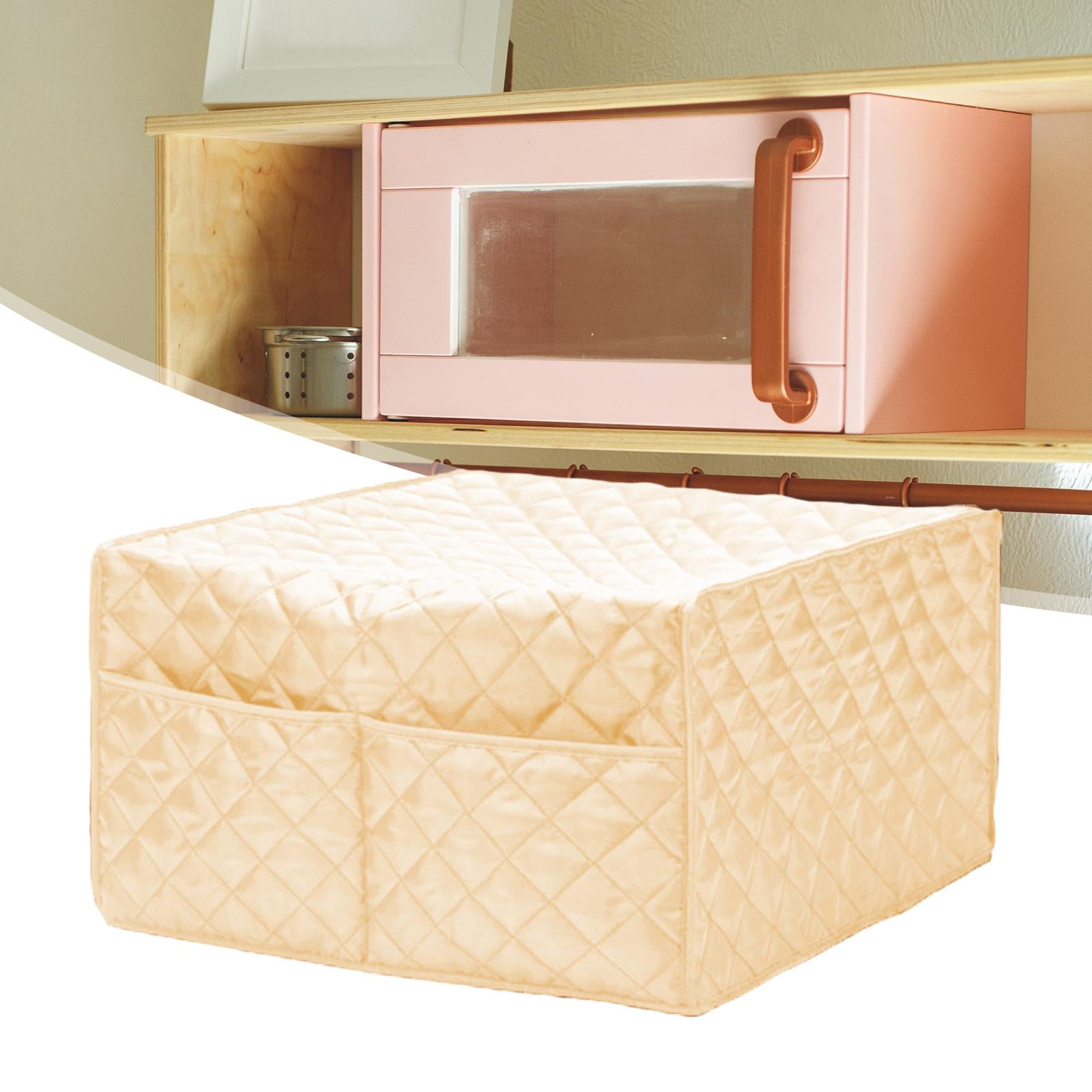 Microwave Cover Small Kitchen Appliance Cover Sturdy Front Pockets ...