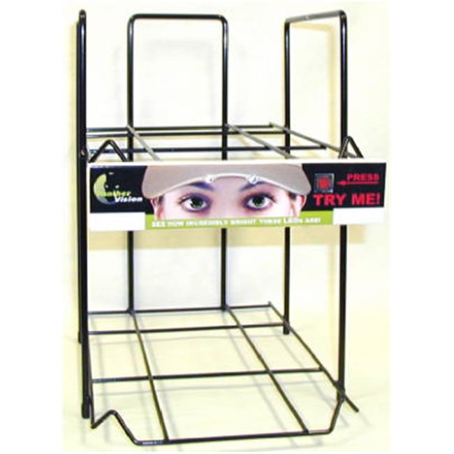 Panther Vision HT-12 Wire Hat Display Rack, Black - Walmart.com