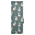 Bow Rabbit Carrot Pattern Door Curtain Sheer Privacy Light Filtering ...
