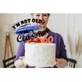 I'm Not Old I'm Classic Cake Topper Classic Car Themed Birthday Cake ...