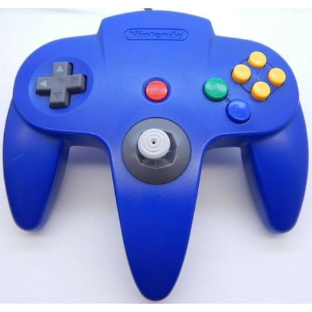 Authentic Official Nintendo N64 Controller - Blue - 100% OEM - Walmart.ca