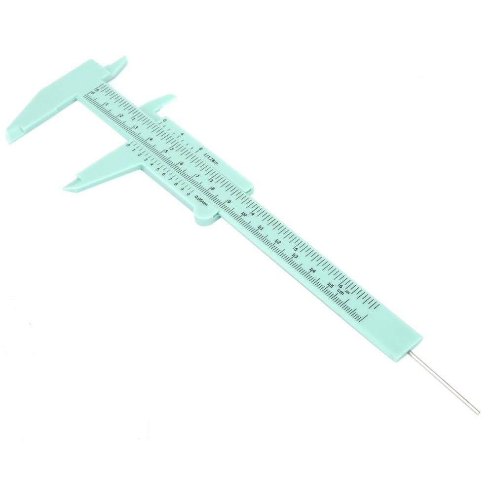 LYUMO 150mm High Accuracy Plastic Double Rule Scale Vernier Caliper ...