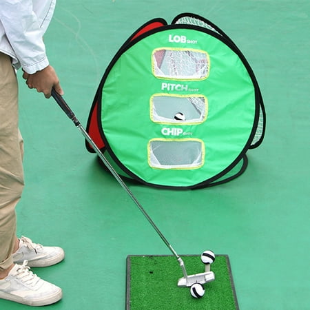 Lubelski Foldable Golf Practice Cutting Net Training Aid Chipping ...