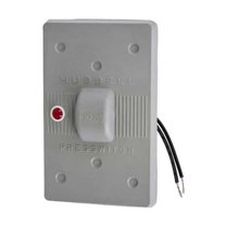 Hubbell Wiring Device-Kellems Wtherprf Wll Plt,Stnd;Gray,1Gng,Lt Txtr ...