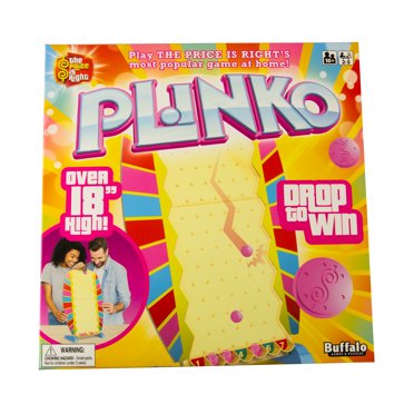 Plinko Board Game - As Seen on 'The Price Is Right', Family Game Night ...