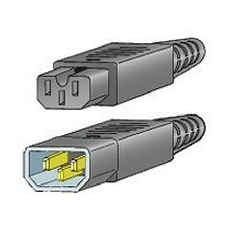 Cisco Jumper - Power cable - IEC 60320 C15 to IEC 60320 C14 - 2.3 ft ...