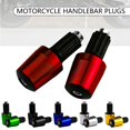 Bike Grip Caps Handlebar End Plugs Aluminum Alloy Protective Covers For ...