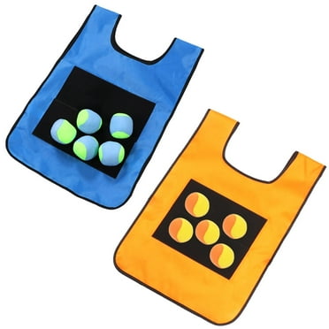Darzheoy Dodgeball Game Sticky Vests Set Dodgeball Game for Kids Vest ...