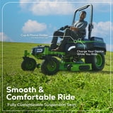 Greenworks 60V 54" Maximus Zero Turn Riding Mower + with (2) 20.0 Ah ...