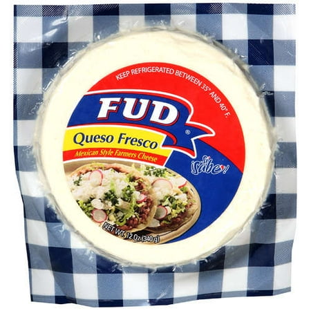 Fud Mexican Style Farmers Cheese Queso Fresco, 12 oz - Walmart.com