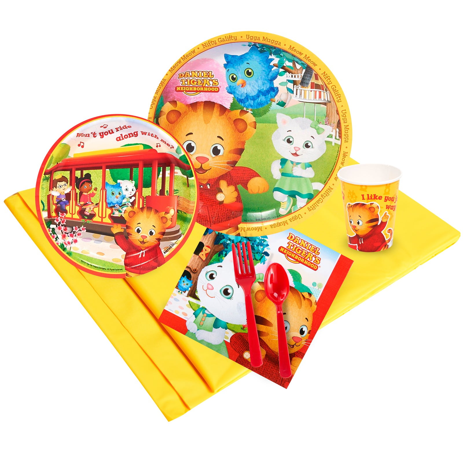Daniel Tiger's Neighborhood Party Pack - Walmart.com - Walmart.com