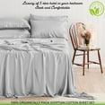 Real 1000 Thread Count 100 Organic Cotton Sheet Set [4 Pc Full Xl