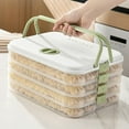 4-Tier Stackable Storage Box with Lid & Handle – Flexible Organizer for ...