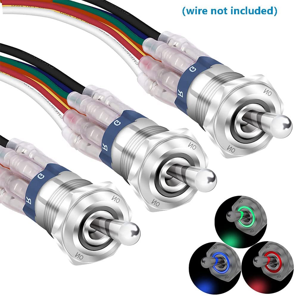 How To Wire A 12 Volt Lighted Toggle Switch | Shelly Lighting