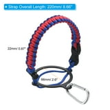 Uxcell Water Bottle Holder, Paracord Handle Strap Carrier Red, Blue ...