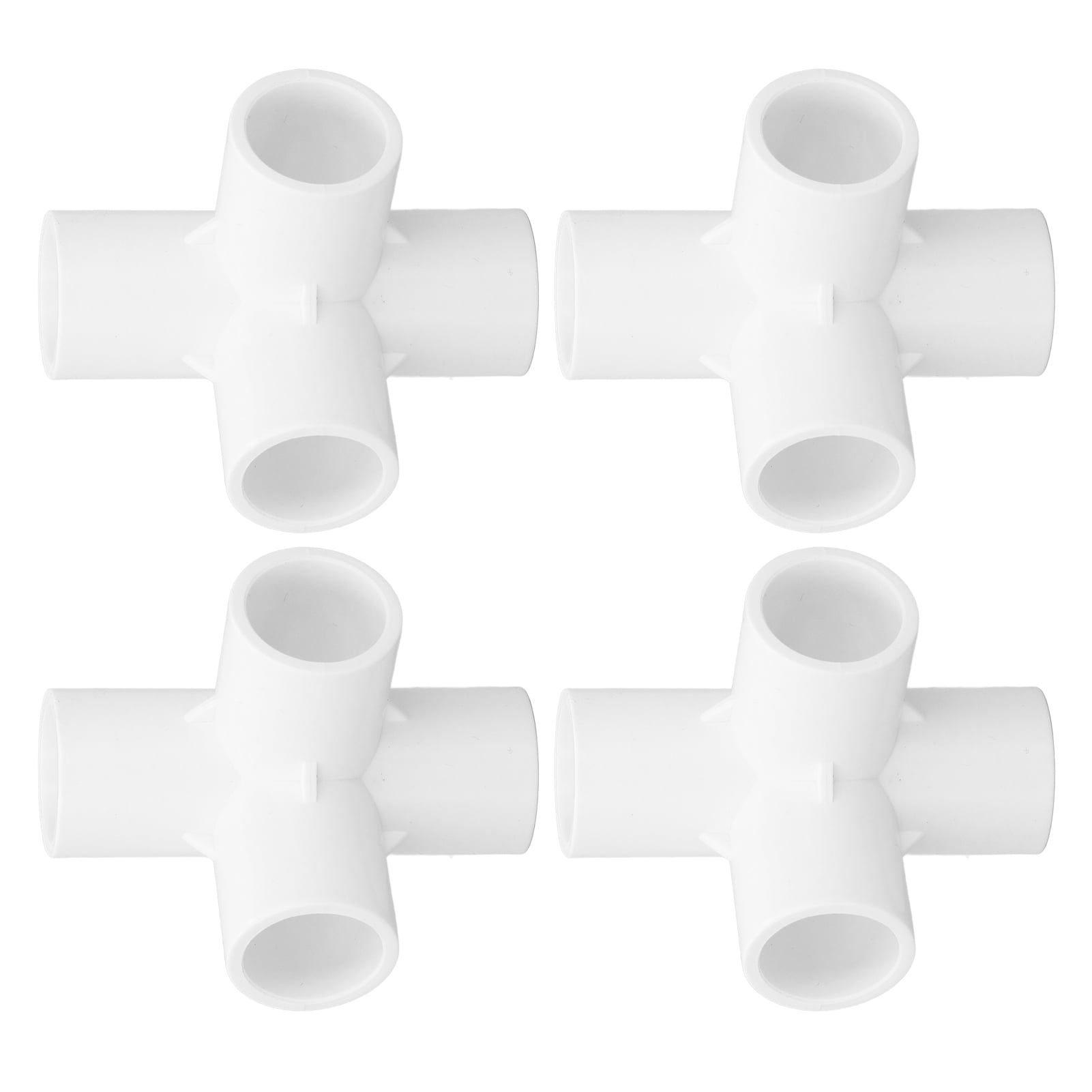 JUEGO DE 10 CONECTORES DE TUBO DE CODO DE PVC DE 4, 25 MM, PARA ...