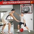 Basketball Hoop for Kids，Mini Basketball Hoop with Scoreboard, 4 Balls ...