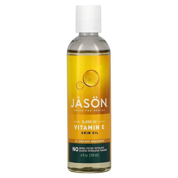 JASON Vitamin E 5,000 IU All Over Body Nourishment Oil, 4 Fl Oz (2 Pack ...