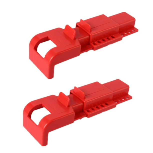 ZheElen 2 Pieces Portable Butterflies Valve Lockout Safe Adjustable Pad ...