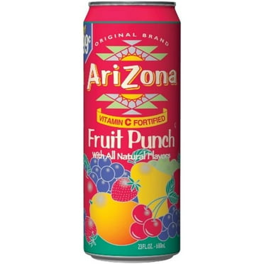 AriZona Bottled Fruit Punch Drink, 20 Fl. Oz. - Walmart.com