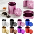 Aluminum Storage Jar,Airtight Food Storage Container,Portable Metal ...