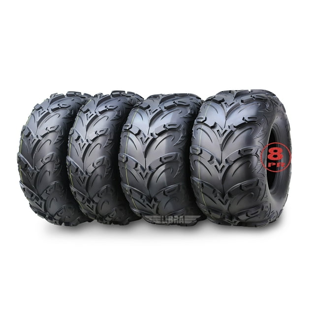 WANDA Performance 8 Ply ATV Tires 22x7-11 22x10-9 Mud Sling fit Honda ...