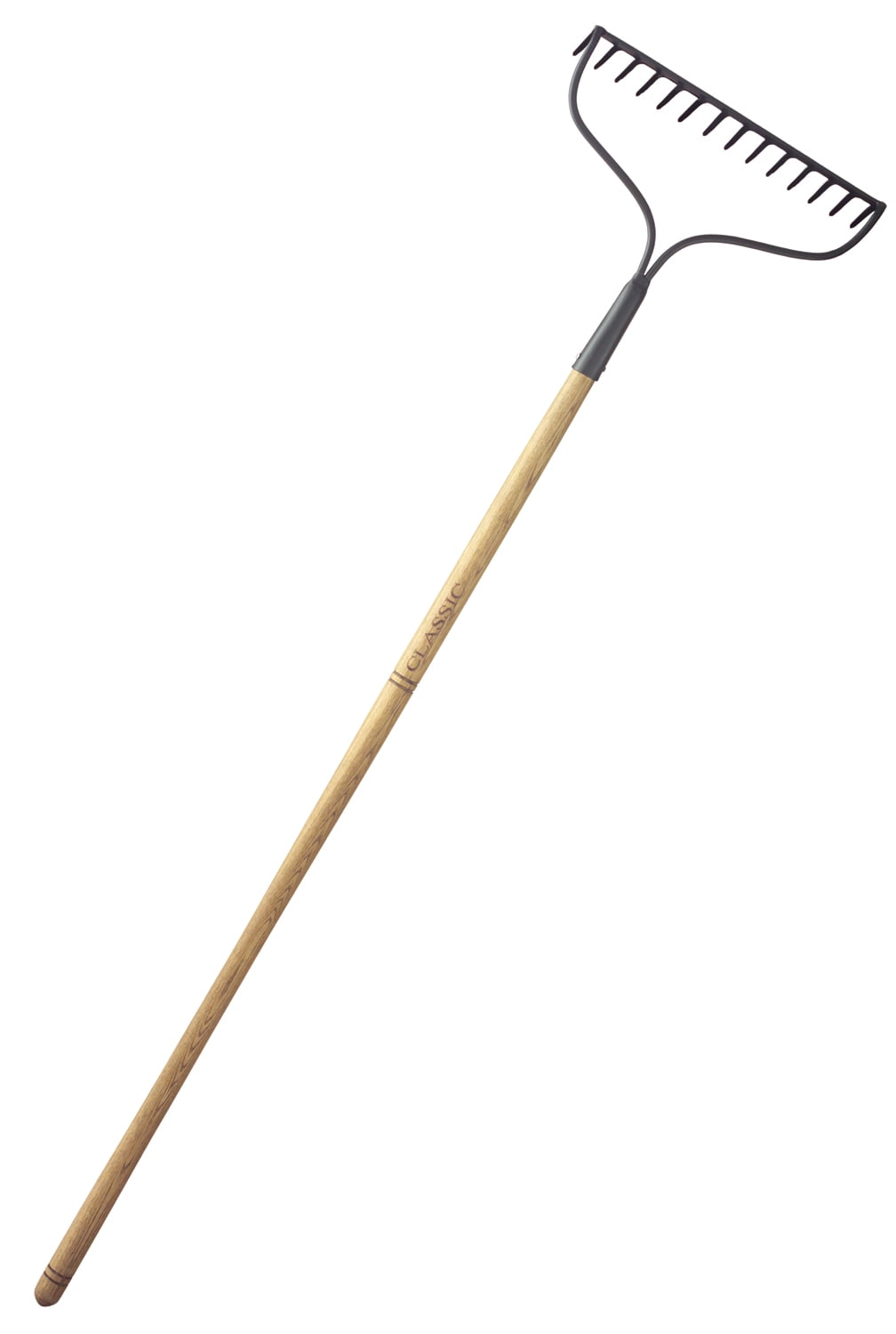 Flexrake CLA801 48" Handle 16 Tine Classic Bow Rake - Walmart.com ...